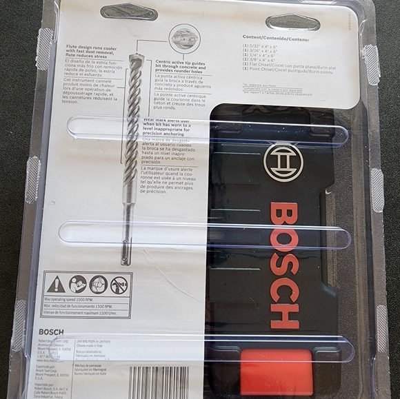 bosch | Other | Bosch 6pc Masonry Bit Set | Poshmark
